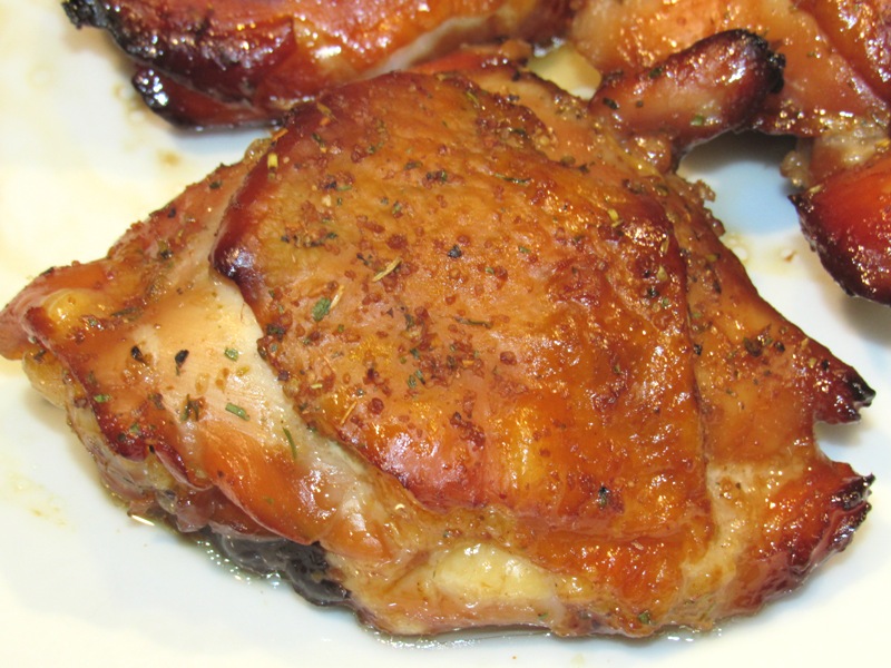 Oven Baked Marinaded Chicken Thighs - Smokin' Pete's BBQ