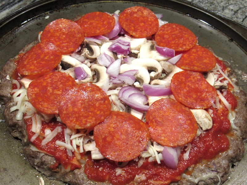 Meatza Pie Crustless Low Carb Pizza - Smokin' Pete's BBQ