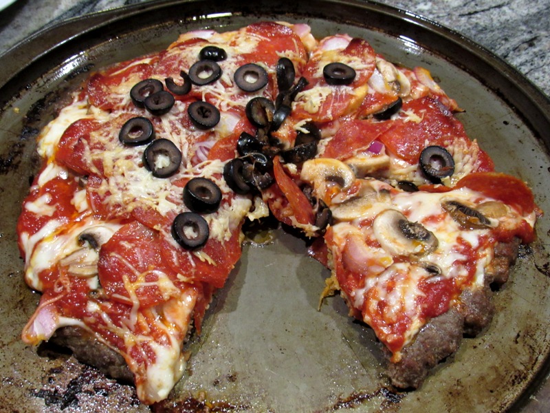 Meatza Pie Crustless Low Carb Pizza - Smokin' Pete's BBQ